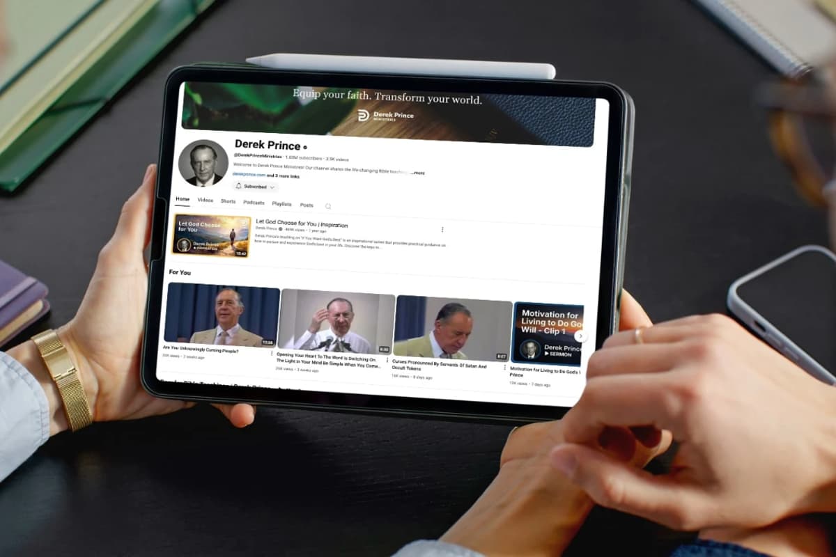 Our YouTube Channels Have Merged | Derek Prince Ministries